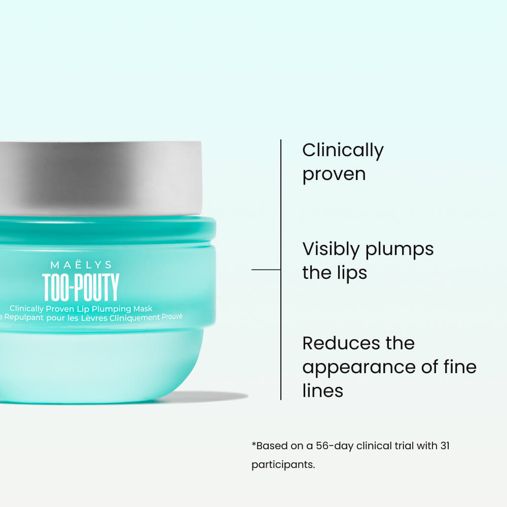 TOO-POUTY Clinically Proven Lip Plumping Mask | MAЁLYS®